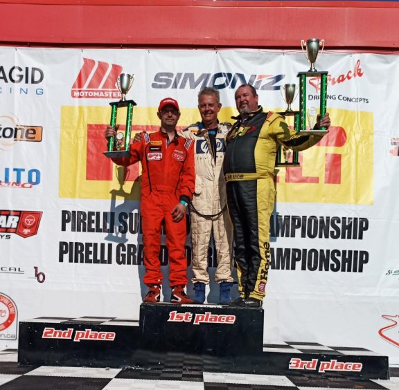 DOUBLE PODIUM FOR BCR AT TROPHY RACE - BC RACE CARS INC